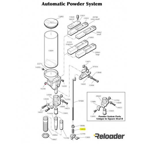 Dillon Automatic Powder System parts Coil Spring - RELOADER