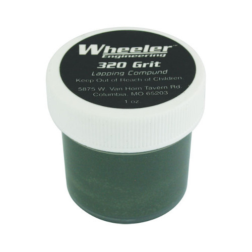 Wheeler Replacement 320 grit lapping compound - 1 oz. jar - RELOADER